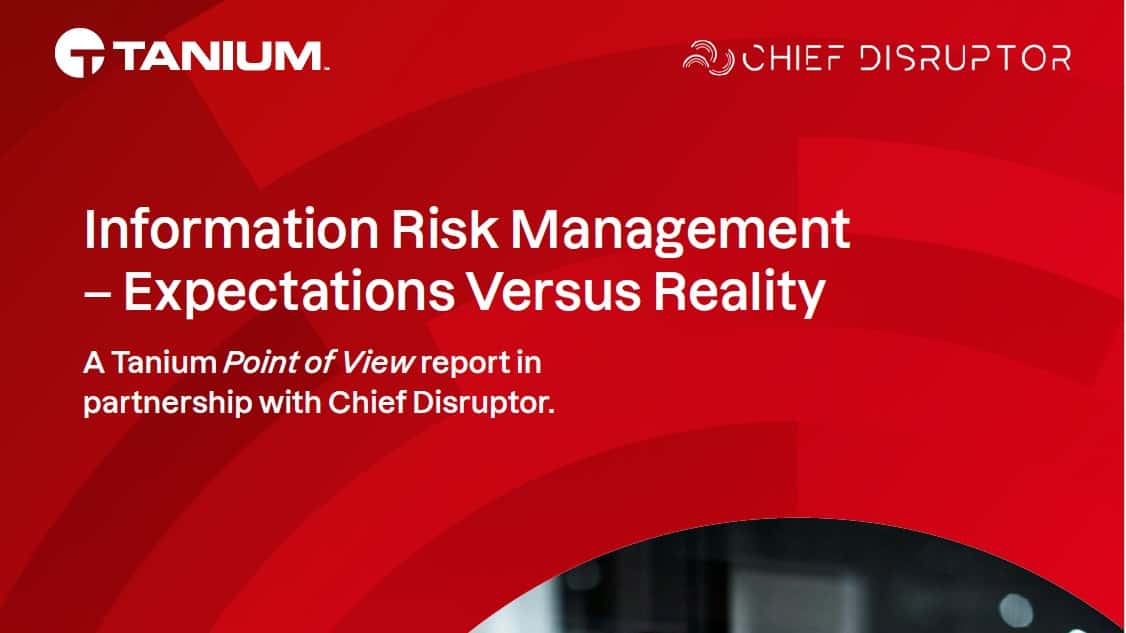 Information risk management – expectations versus reality - FutureCIO
